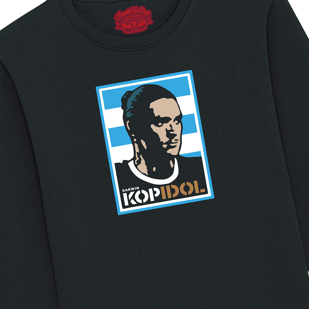 Darwin: Kop Idol Sweatshirt – Threads For Reds